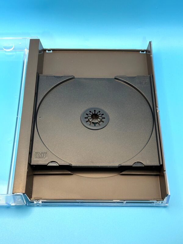Longbox Hard Plastic Insert for Double Discs (New)(Sega CD, Saturn ...